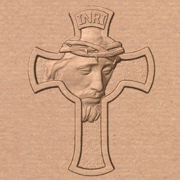 Jesús rostro en la cruz – CNC Popular